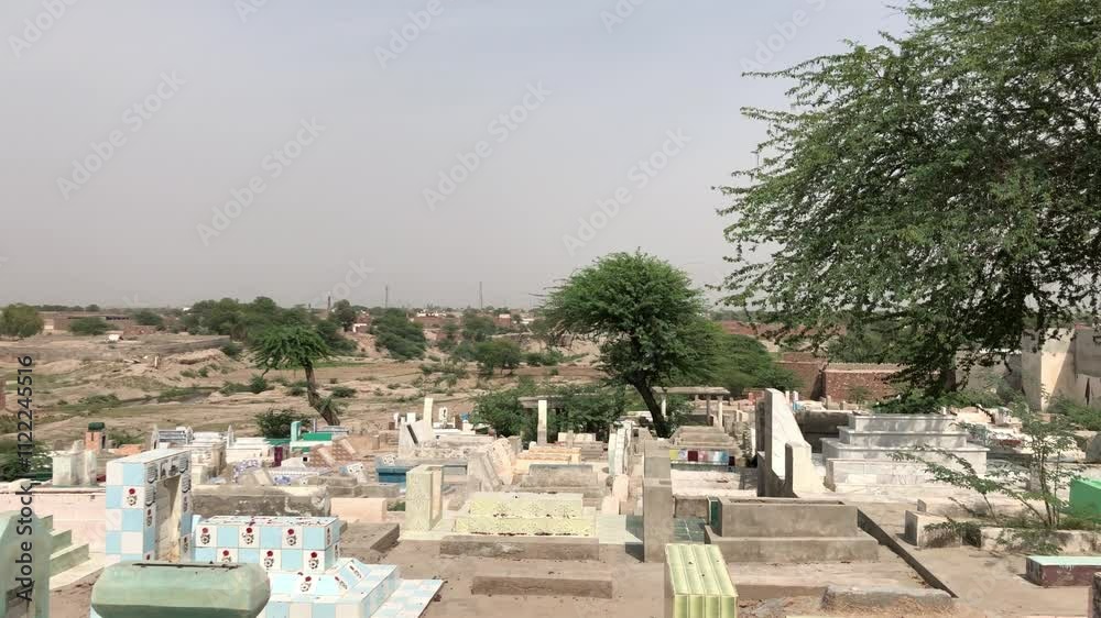 Muslims graveyard. people's last destination. world and Muslims' final ...