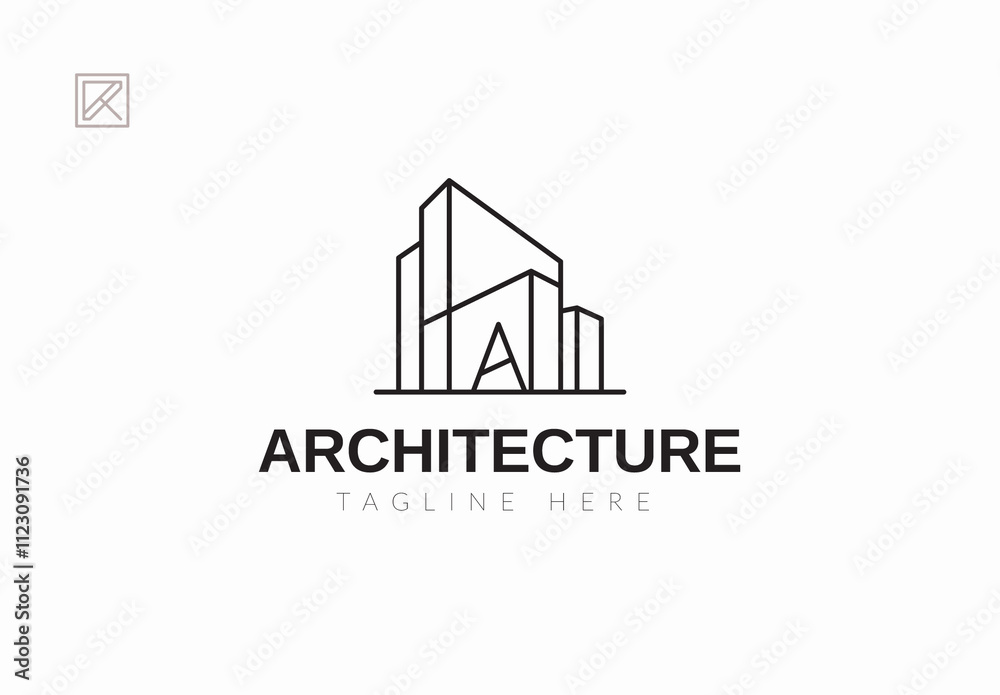 Architecture Logo Design Stock Template | Adobe Stock
