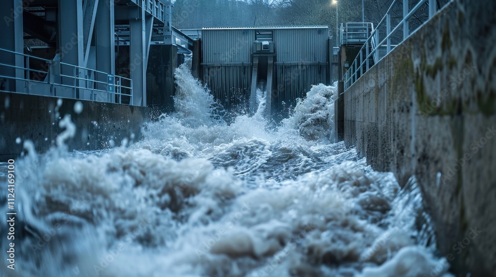 Hydropower: The production of electricity from flowing water, providing ...