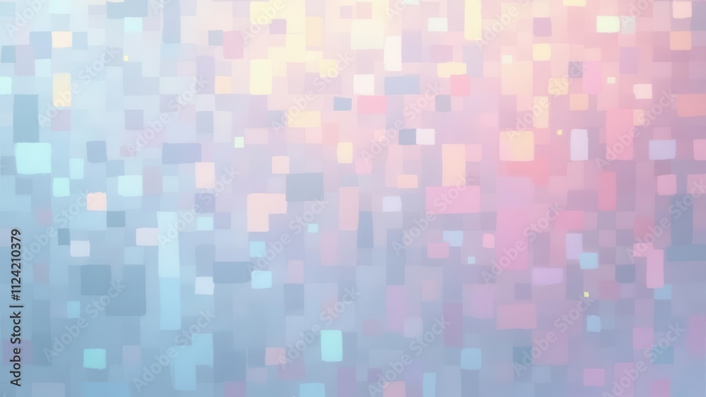 Iridescent metal tones. Gentle holographic checkerboard pattern with ...