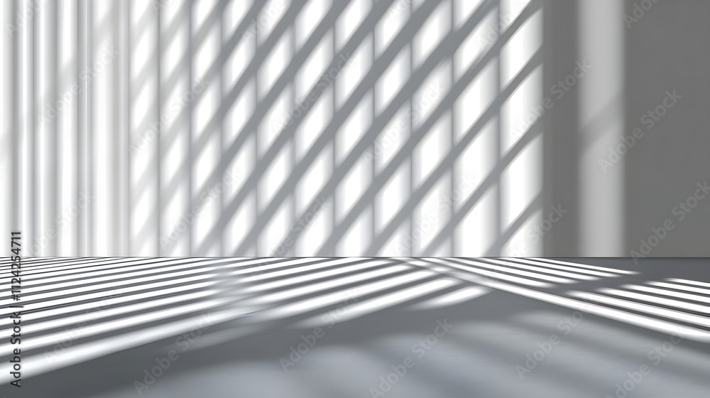 Diagonal lines gobo effect on a transparent background, uhd. realistic ...