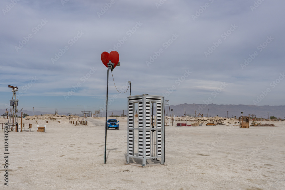 Bombay Beach,Imperial County, California, Salton Sea. art installations ...