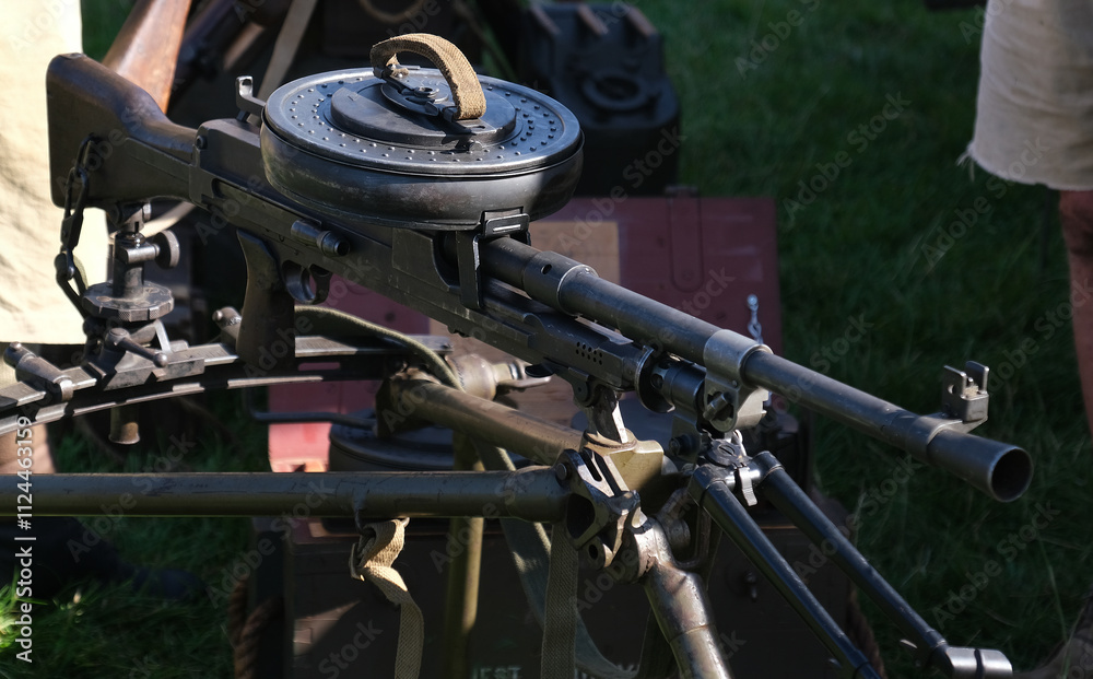 The Bren gun was a series of light machine guns (LMG) made by Britain ...