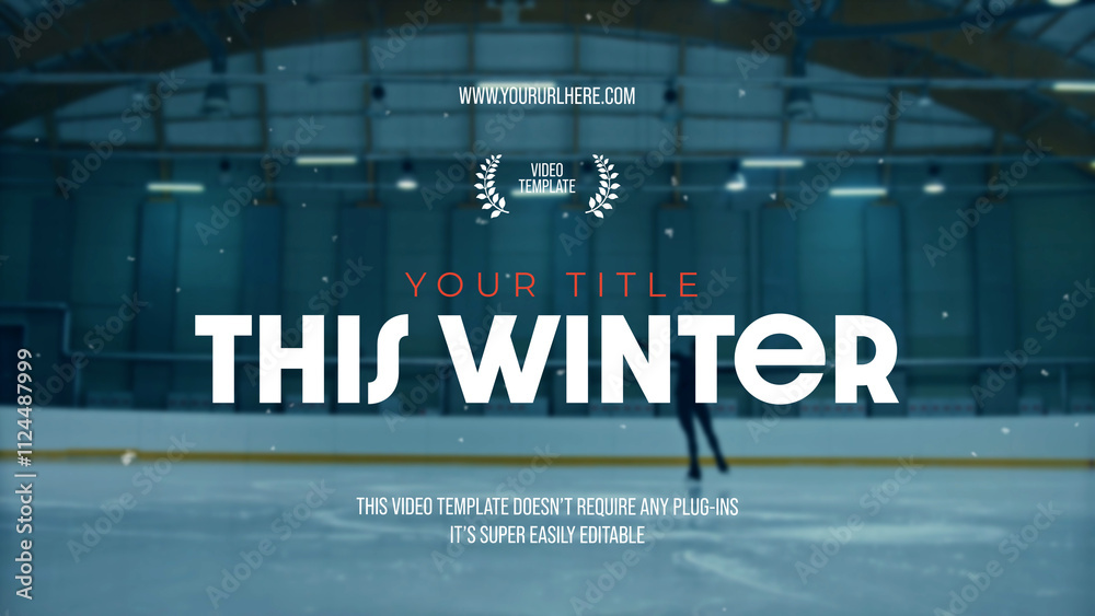 Winter Cinematic Titles modèle Stock | Adobe Stock