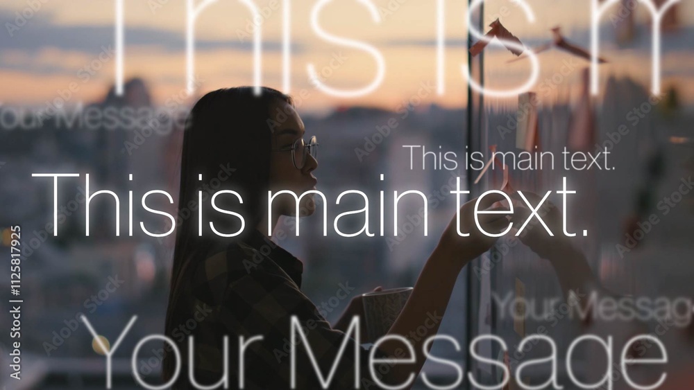 Documentary Text Word Cloud Stock Template | Adobe Stock