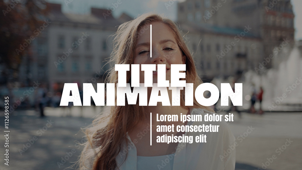 Title Animation Stock Template | Adobe Stock