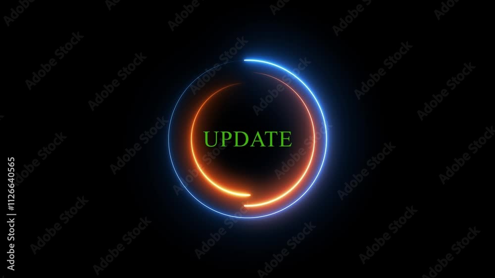 Operating system upgrade concept, software updating and process ...