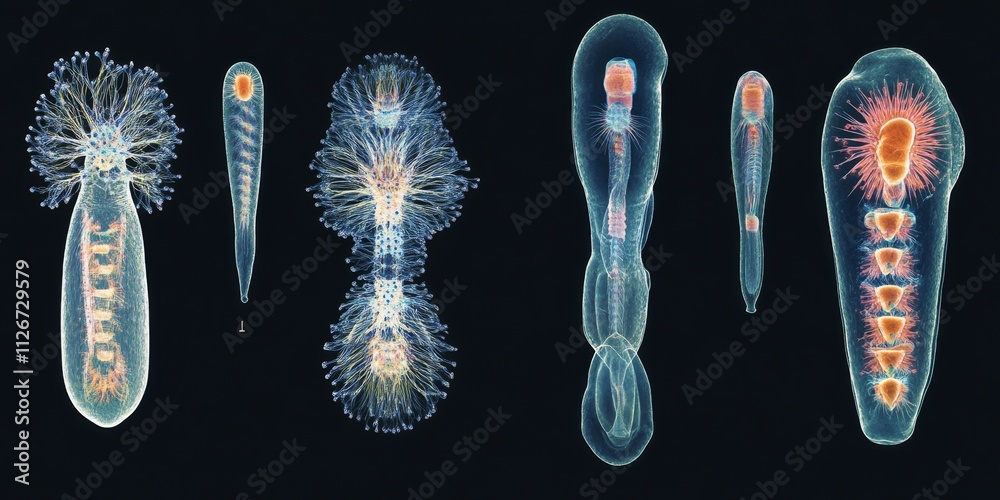 Fotografija, Poster Stages of prophase I illustrated, leptotene shows ...