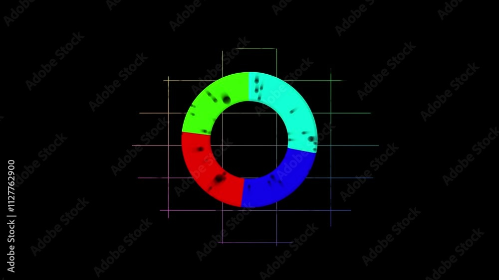 system, tech, technology, Cyberpunk style loading bar animation ...