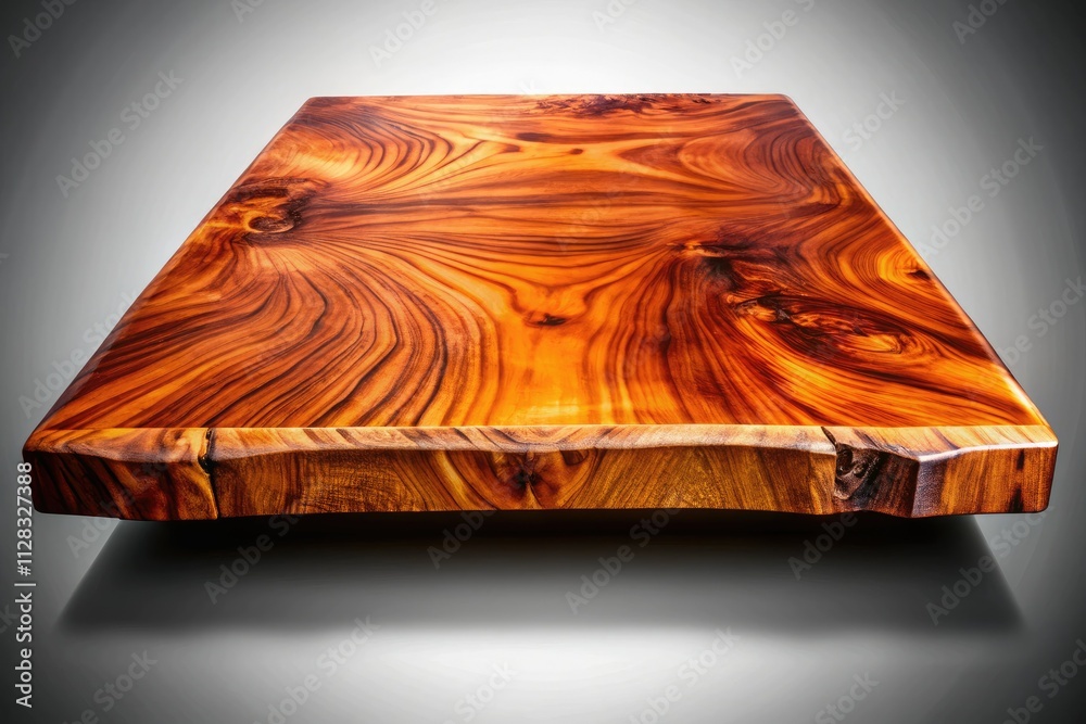 Rustic vintage hardwood slab; stunning grain, natural knots, perfect ...