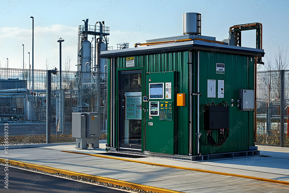 Industrial Control Unit: System Monitoring & Efficient Operations Stock ...