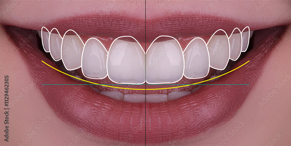 Smile design treatment and smile makeover with porcelain laminates to ...