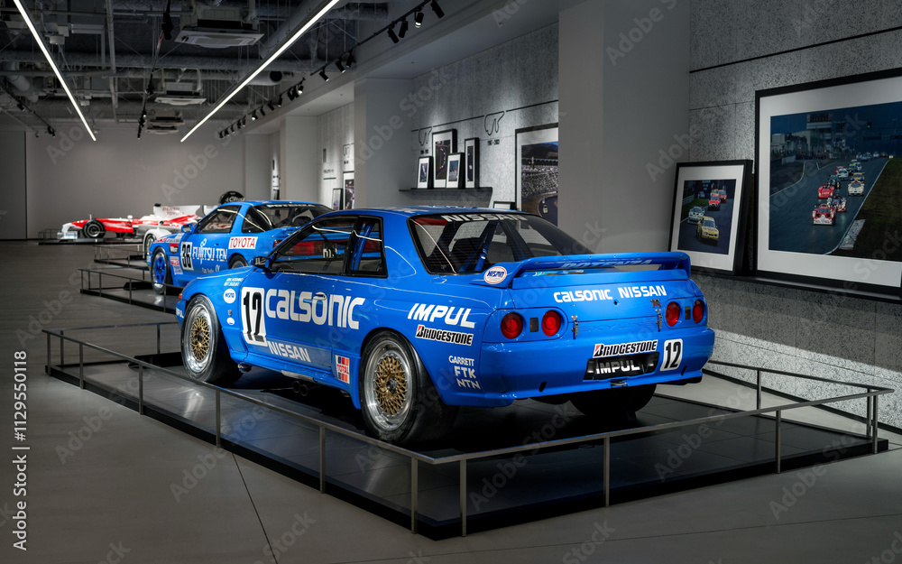 FUJI, JAPAN - 23 NOVEMBER 2024: ON DISLPAY AT THE FUJI SPEEDWAY MOTOR ...