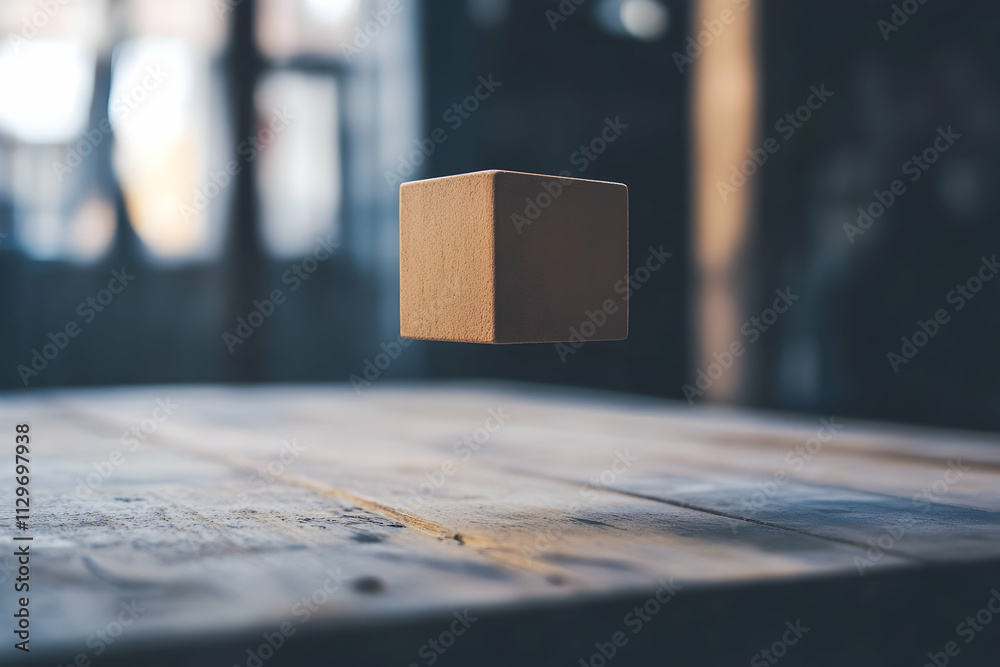 Transition from theory to practice visualized as a symbolic cube being ...