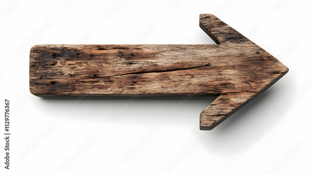 Rustic Wooden Arrow Sign, Direction, Guidance, Path, Wayfinding ...