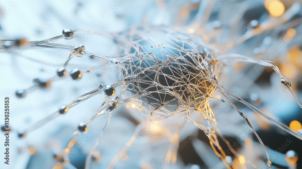 An extreme close-up of a brain-inspired neuromorphic computing ...