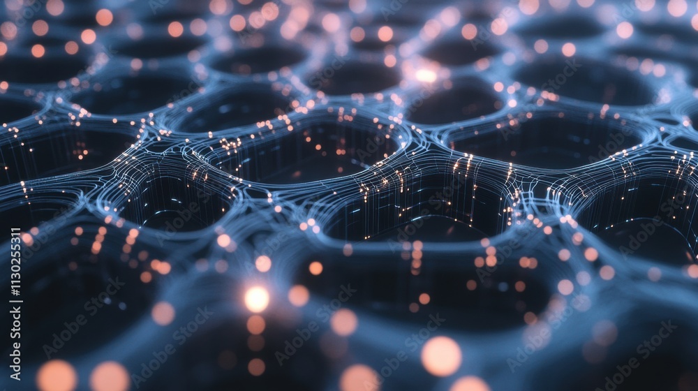 An extreme close-up of a brain-inspired neuromorphic computing ...