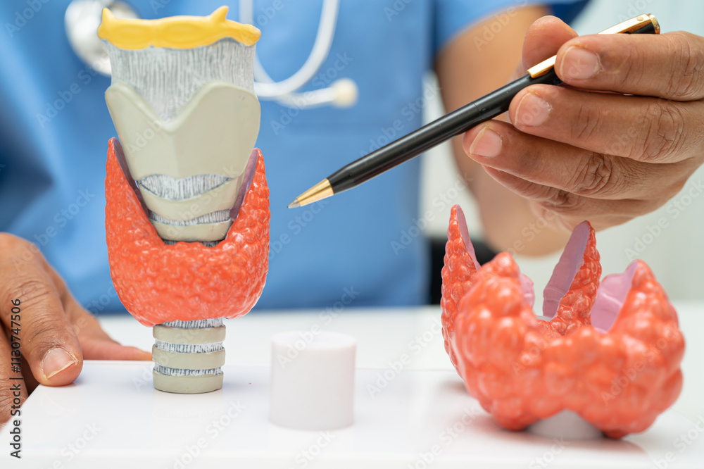 Poster Hyperthyroidism, Overactive Thyroid, Thyroid Lymphoma, Asian ...