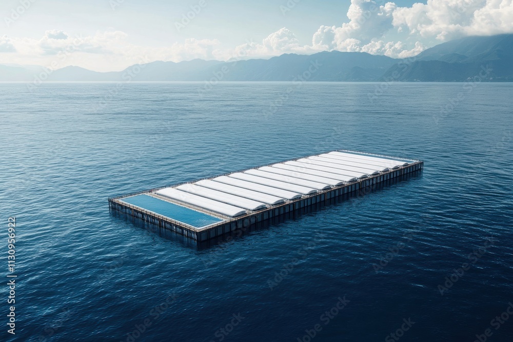Innovative floating data centers utilizing renewable energy ocean ...