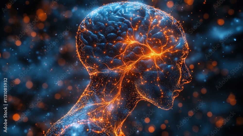 Exploring neural dynamics brain visualization digital art installation ...