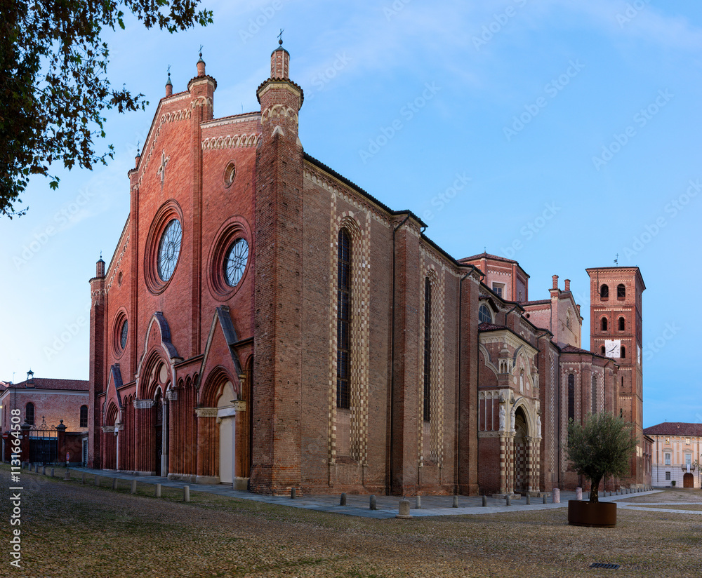 Poster Asti - The Cathedral - Cattedrale di Santa Maria Assunta e San ...