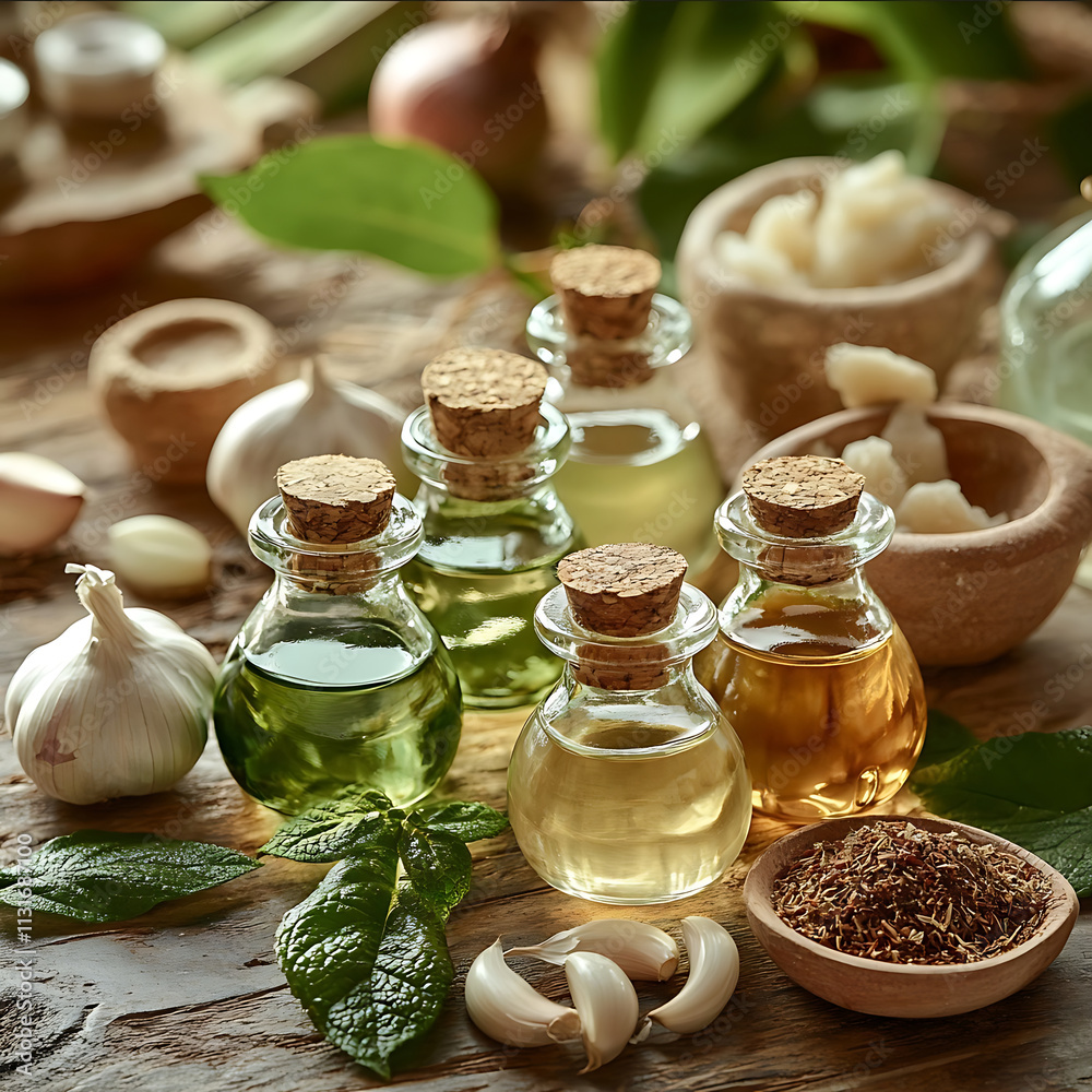 Background Light soft background with green and beige shades creating a ...