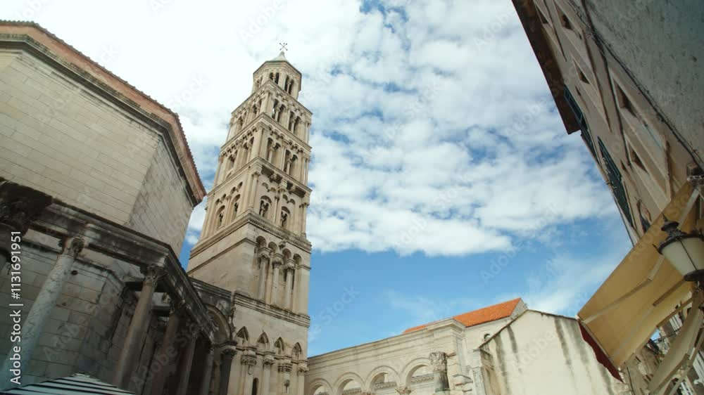 4K The Oldest Catholic cathedral in the world, Split, Croatia, UNESCO ...