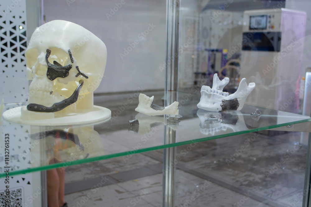 Endoprostheses printed on 3D printer from titanium. Maxillofacial ...