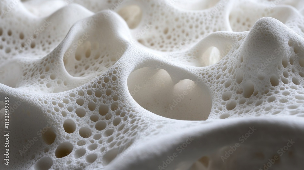 Deconstructed Marshmallow Landscape: Soft Textures and Ethereal ...