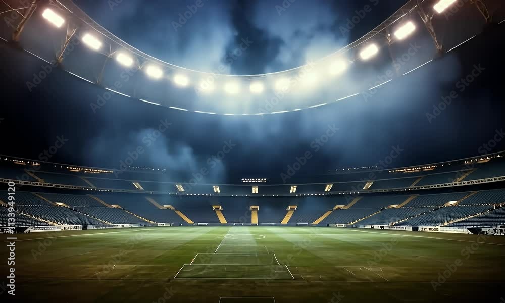 Cricket/Football template for social media posts. Football background ...