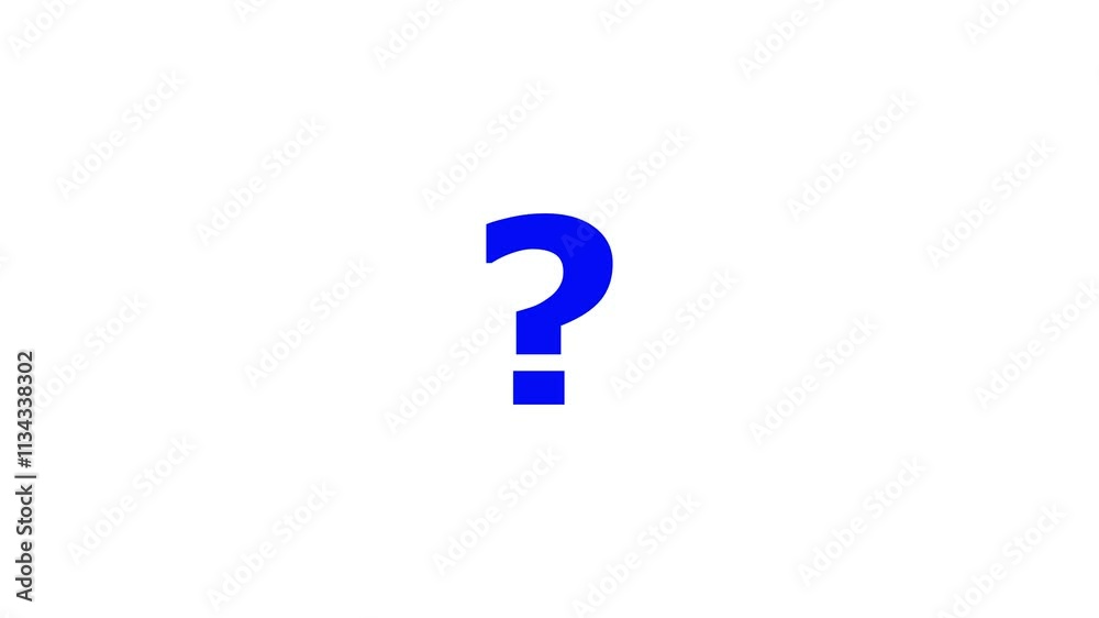 question mark icon sign symbol isolated on Alpha channel.Smooth and ...