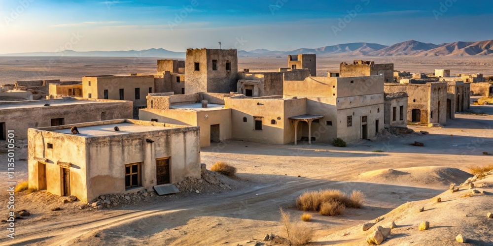 Minimalist Photography of Ras Al Khaimah Ghost Town: Abandoned ...