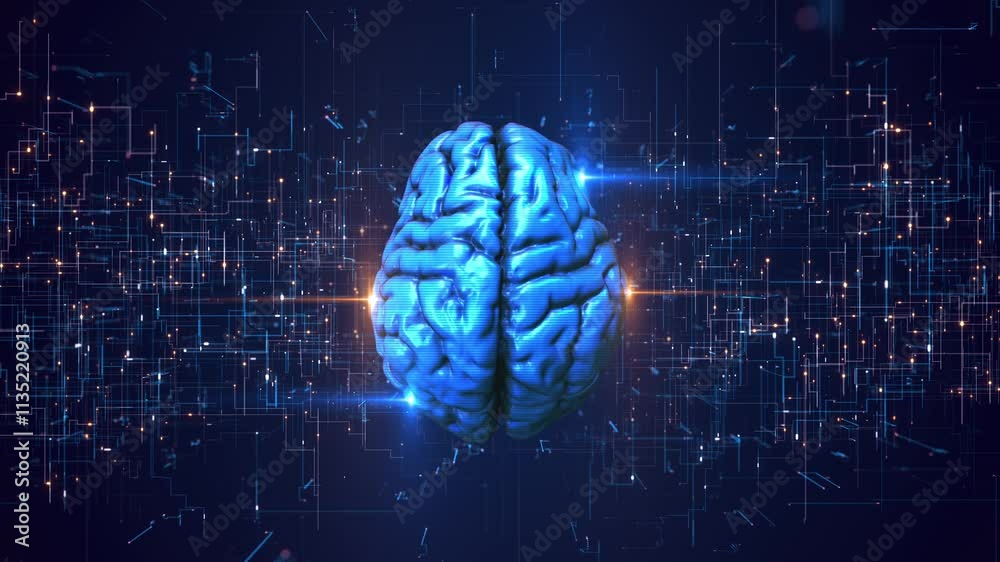 Science artificial intelligence technology innovation. ChatGPT ...