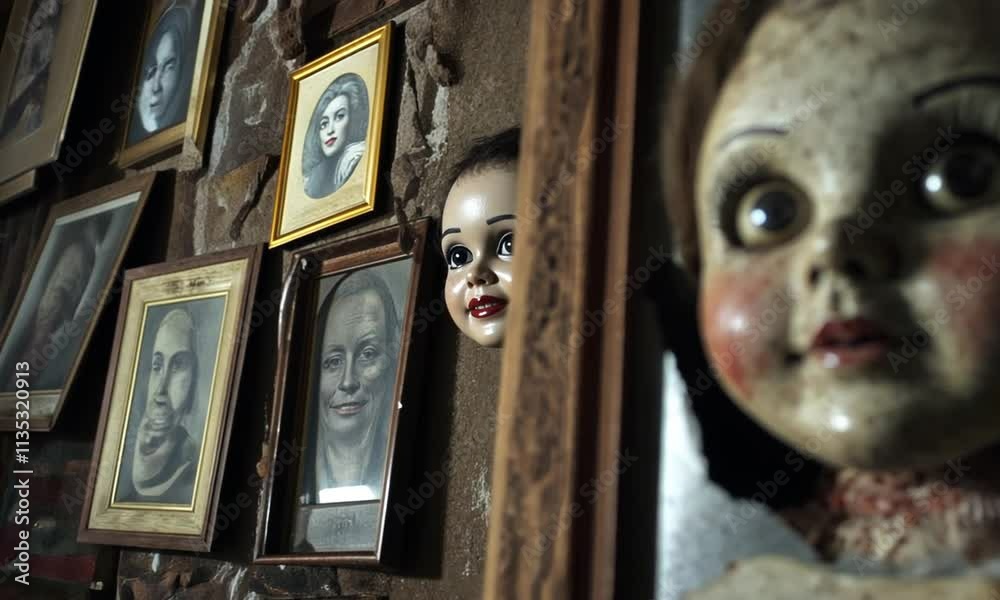 Annabelle's Haunted Gallery: A Chilling Glimpse into the Macabre Stock ...