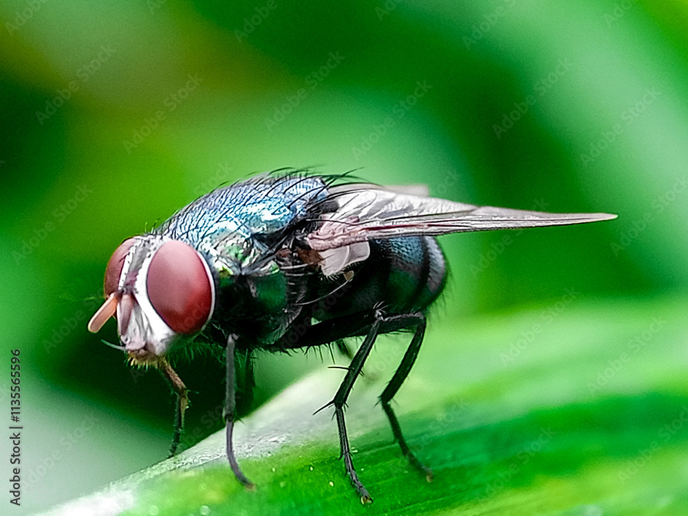 Poster Cochliomyia hominivorax, the New World screw-worm fly, or screw ...