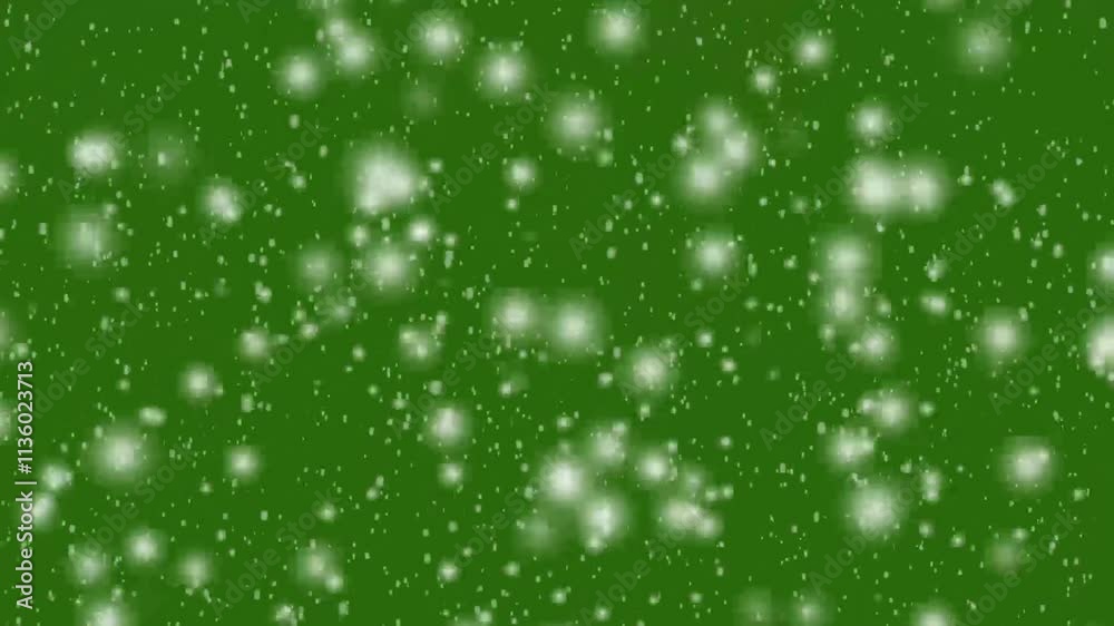 snowfall overlay with green screen,winter, falling snow effect backdrop, slowly falling, Snow ...