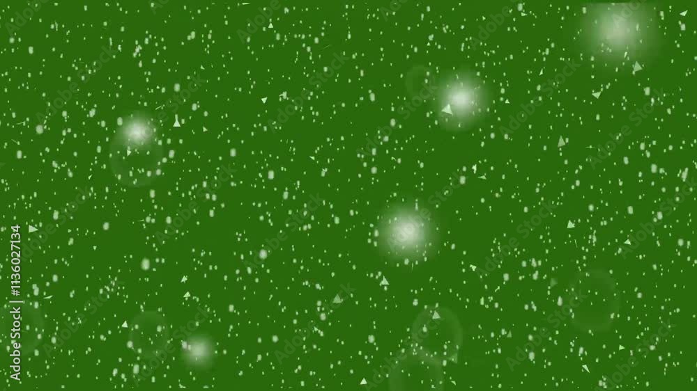 snowfall overlay with green screen,winter, falling snow effect backdrop, slowly falling, Snow ...