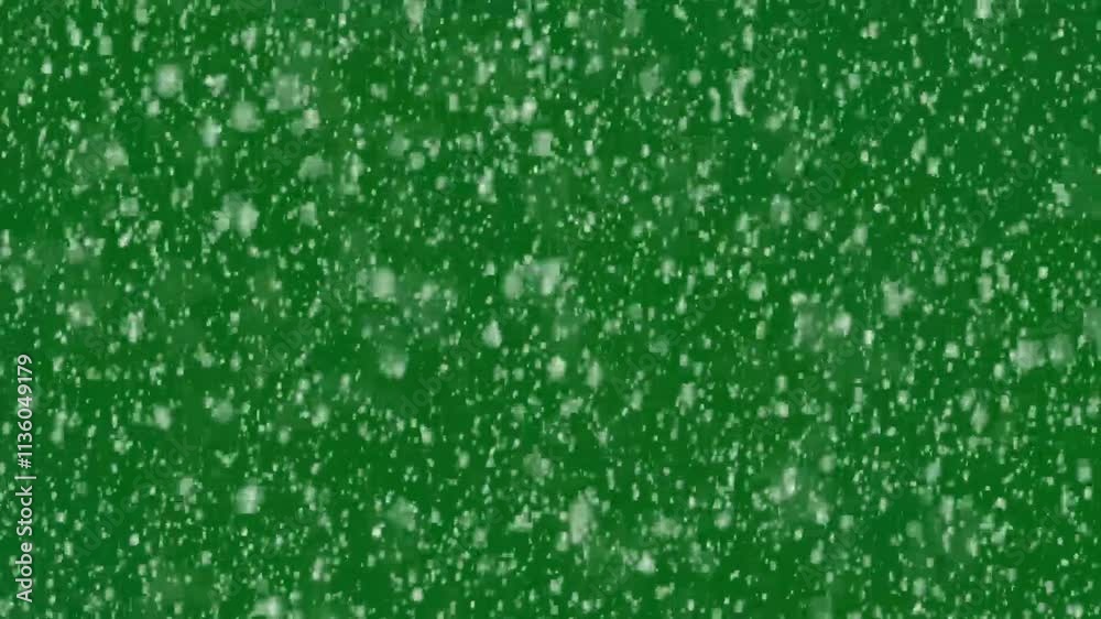 snowfall overlay with green screen,winter, falling snow effect backdrop ...