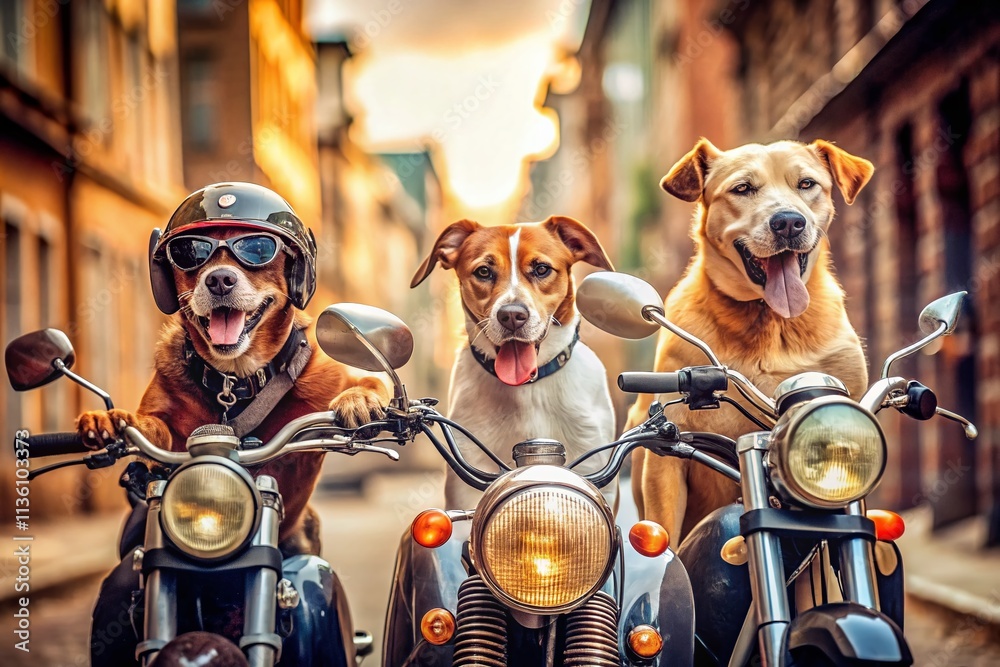 Dogs Riding Motorcycles: Hilarious Canine Motorcycle Adventures - Epic ...