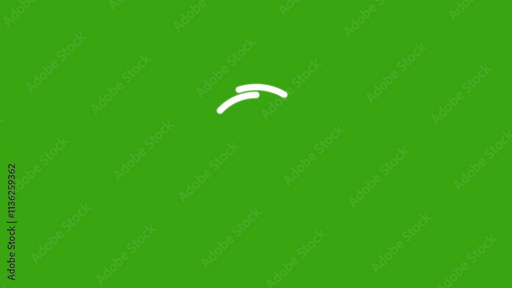 circles and line art animation. Make a path circle video animation ...