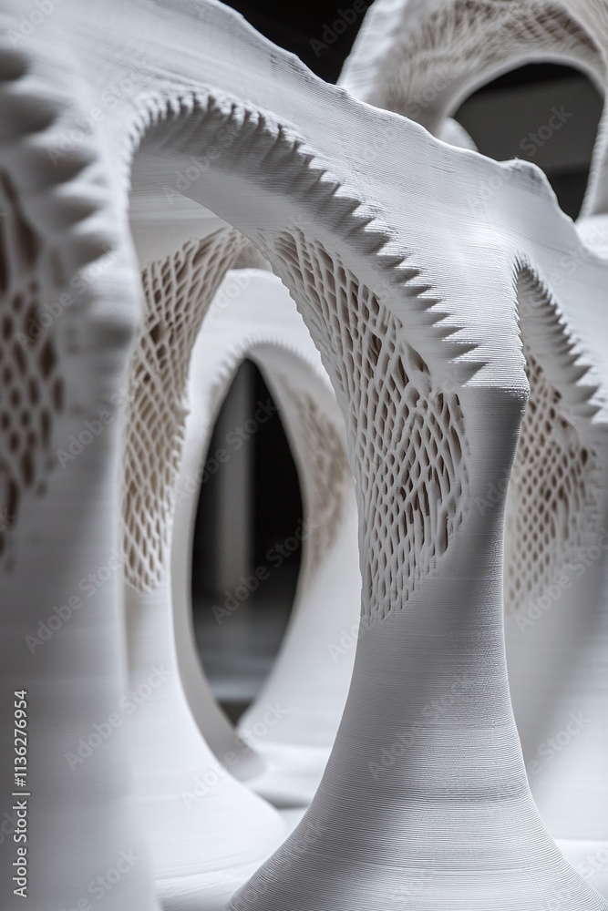 Adaptive 3D printed architecture responding to changing environmental ...