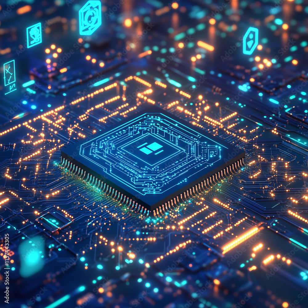 Artificial Intelligence Chip with Digital Connections and Holographic ...