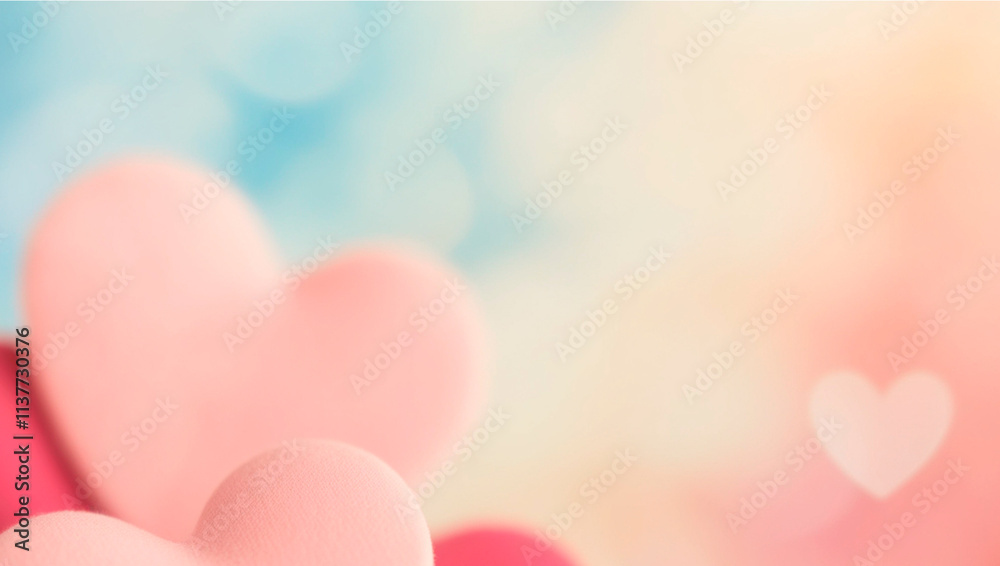 Romantic tender intimate love background for wedding, Valentines day or ...