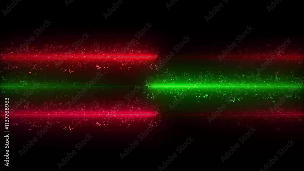 Neon lights glowing futuristic trendy vertical seamless neon light line ...