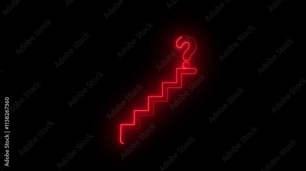 4K On Alpha Question Marks Rising Question Mark Particles Background ...