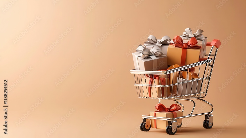 Exciting shopping event discover unique gift boxes in a store ...