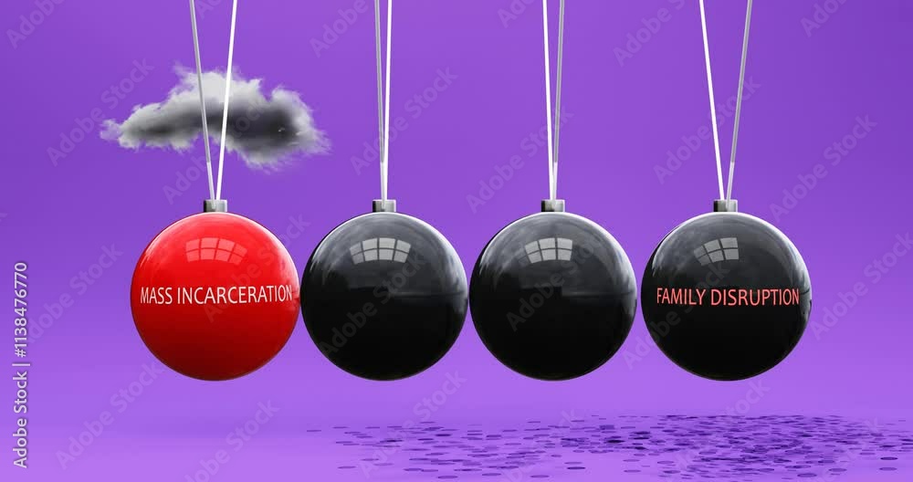 Mass Incarceration leads to family disruption. Cause and effect ...