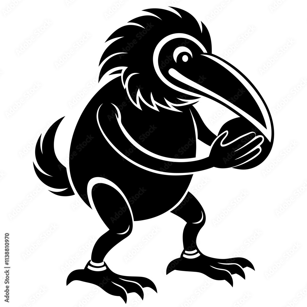 Kiwi Mascot Logos: Coffee Cup, Reading Glasses, Gaming, Painting ...