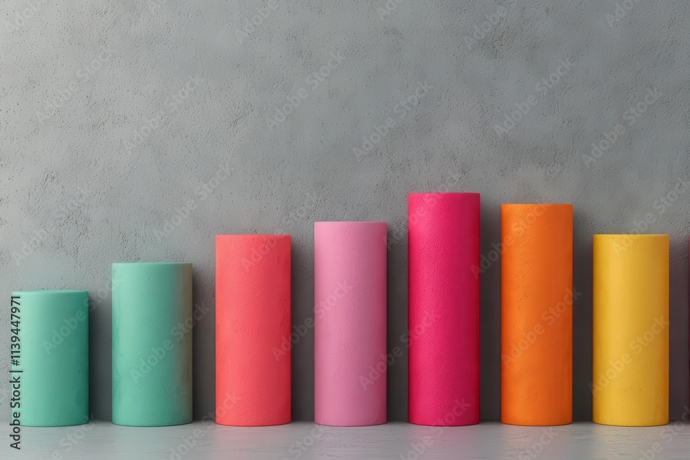 economic risk concept. Bar chart comparing credit risk levels across ...