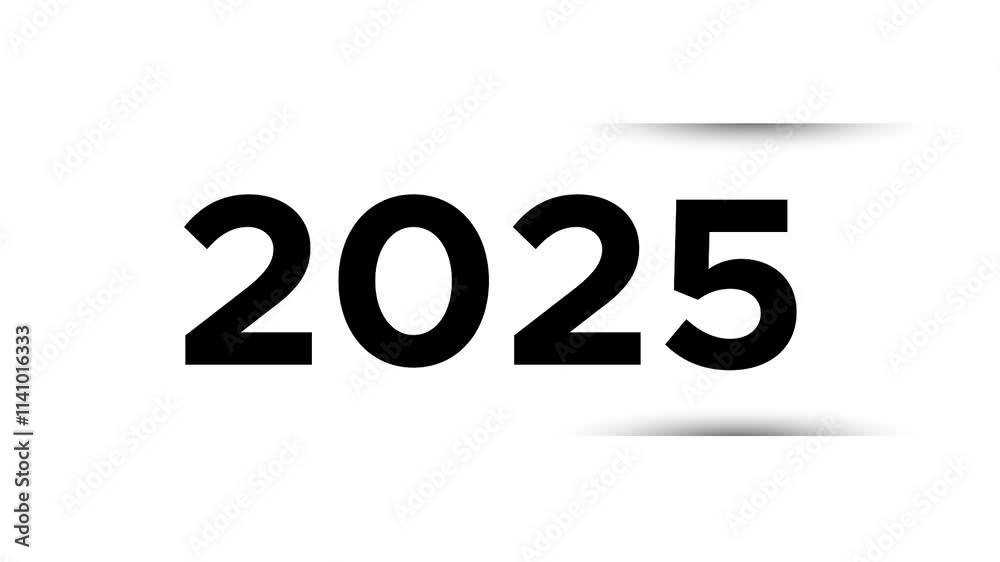 2025 new year countdown animation 2024 to 2025 transition countdown ...